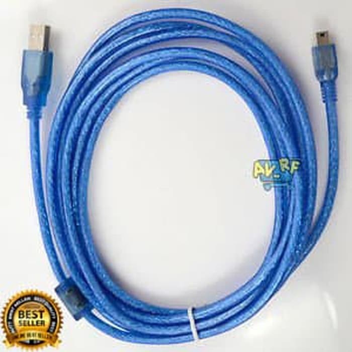 Jual KABEL USB 5 PIN PANJANG 3M - USB 5PIN - MINI USB | Shopee Indonesia