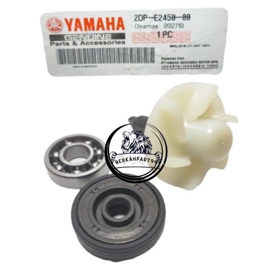Jual (PAKET) KIPAS + BEARING 6000 + SEAL WATERPUMP NMAX 155 OLD NEW AEROX (2DP-E2450-00 ...