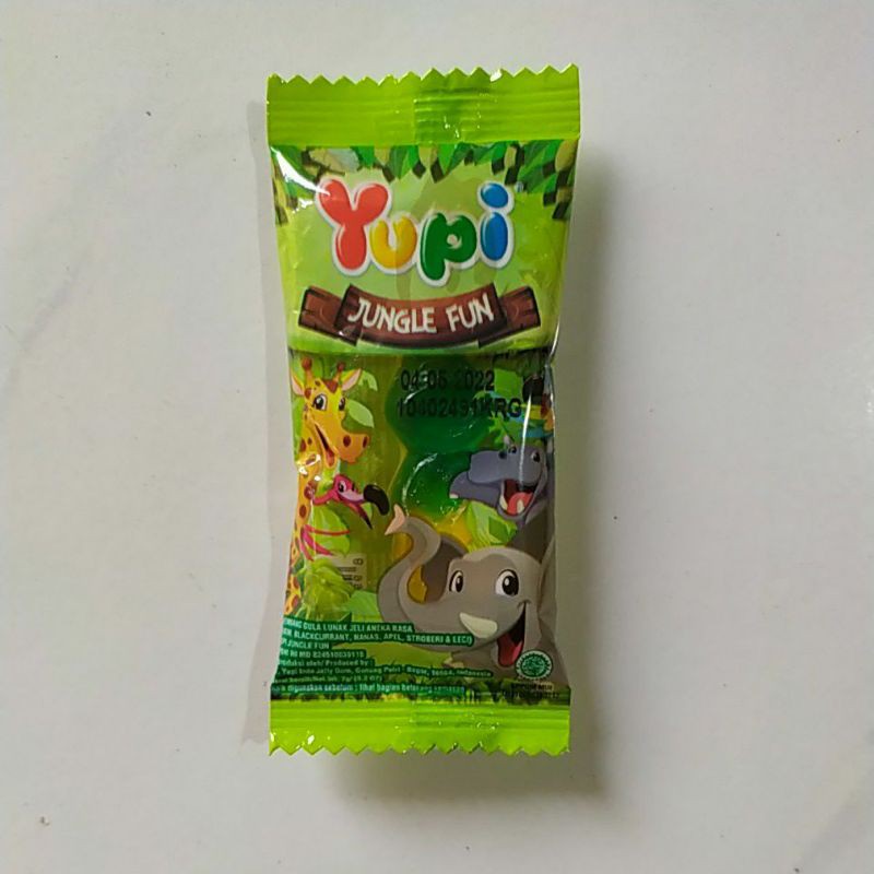 Jual Yupi Jungle Fun 7g Permen Kenyal | Shopee Indonesia