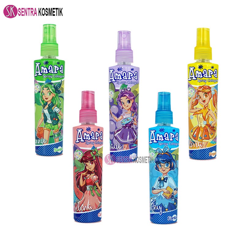 Jual AMARA Spray Cologne Parfum Anak-anak - 100 ml | Shopee Indonesia