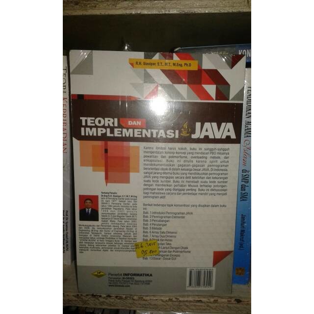 Jual Teori dan Implementasi JAVA | Shopee Indonesia