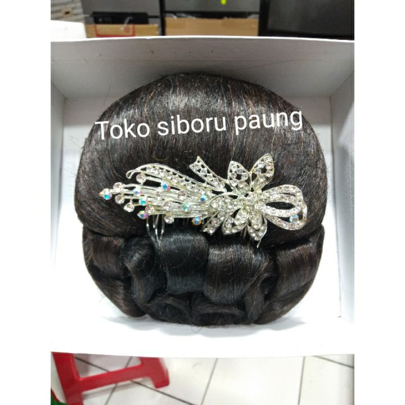 Jual sanggul atau konde modern dan tusuk sirkam | Shopee Indonesia