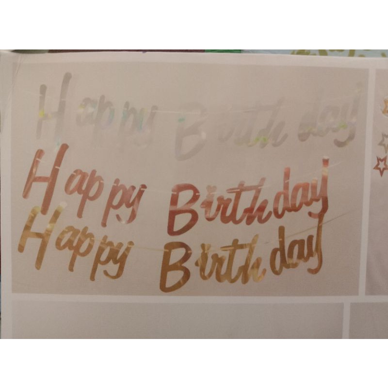 Jual Happy birthday tile/gantungan happy birthday | Shopee Indonesia