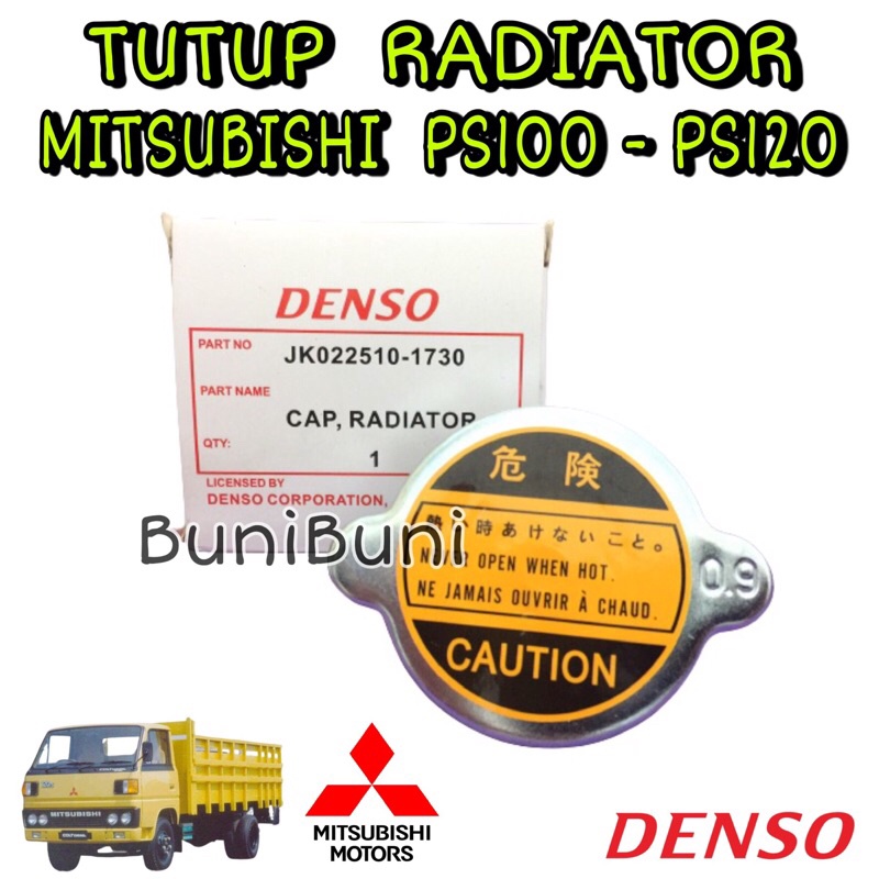 Jual Tutup Radiator Cap 0.9 BESAR Untuk Truk Mitsubishi Colt Diesel PS ...