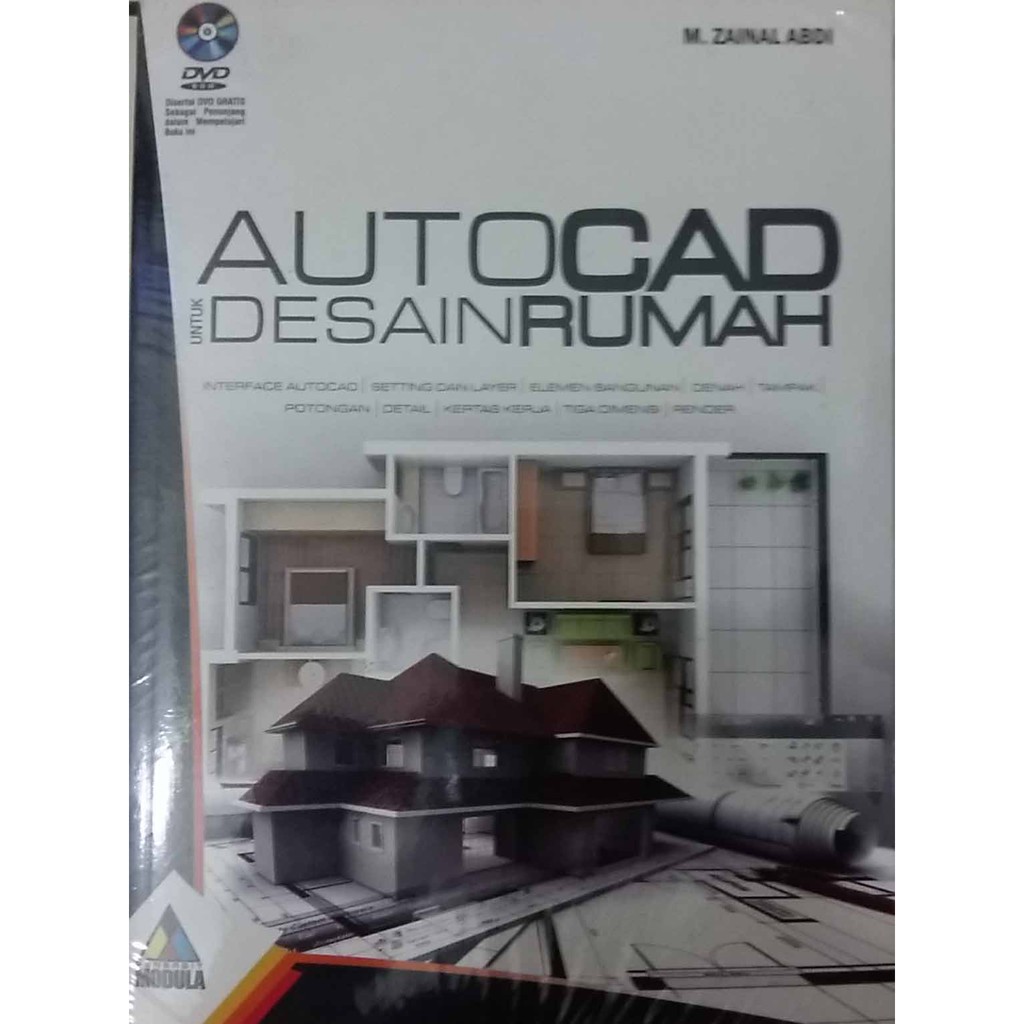 Jual AUTOCAD UNTUK DESAIN RUMAH + DVD | Shopee Indonesia