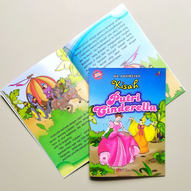 Jual BUKU CERITA ANAK - KISAH PUTRI CINDERELLA - GRAFIKA MULIA | Shopee ...