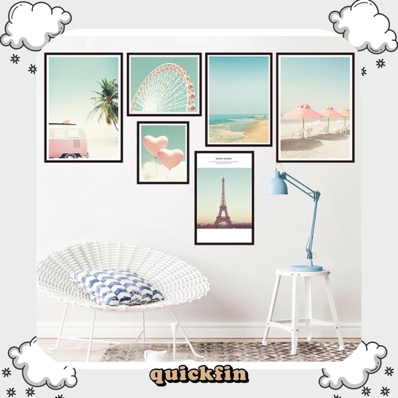 Jual wall stiker sticker dekorasi dinding tempelan tembok walldecor ...