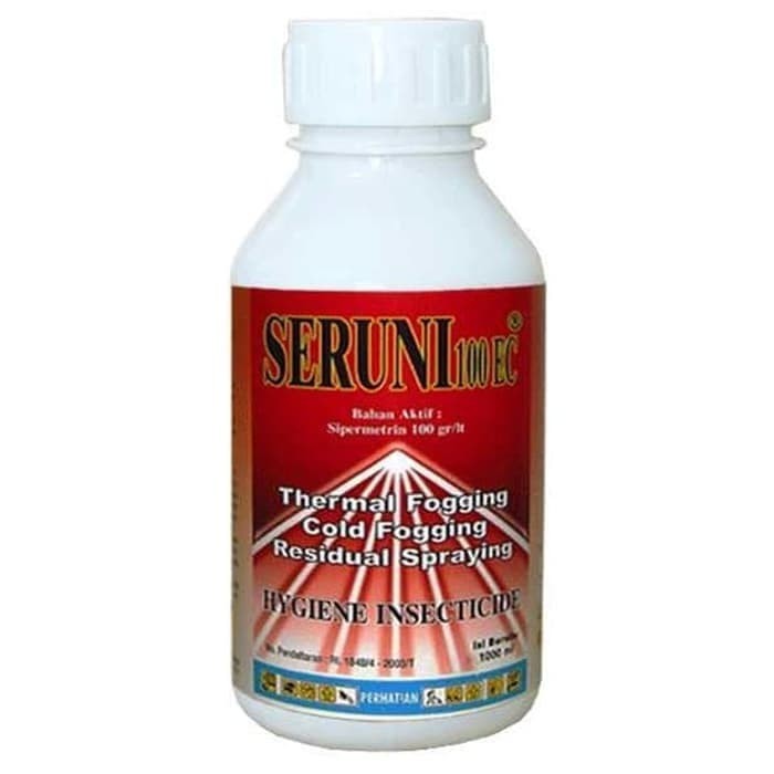 Jual SERUNI 100 EC Obat Fogging Pembasmi Nyamuk DBD 500ml | Shopee ...