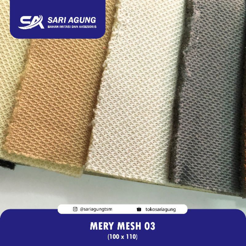 Jual [PESANAN ROL] MERY MESH | ISI 45 METER & 50 METER | Shopee Indonesia