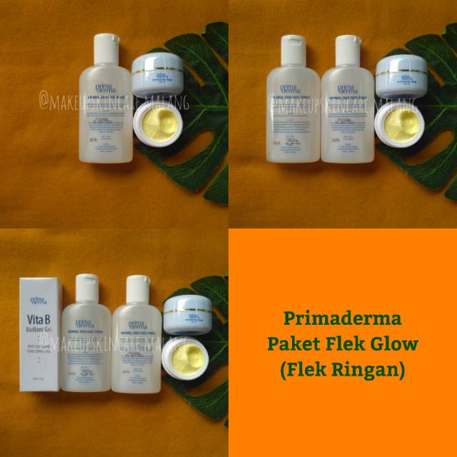 Jual PRIMADERMA PAKET FLEK GLOWING (FLEK RINGAN) | Shopee Indonesia