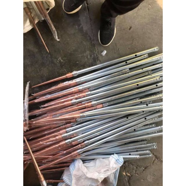 Jual SPLITZEN anti petir trisula + pipa + sok 3/4 panjang 60 cm ...