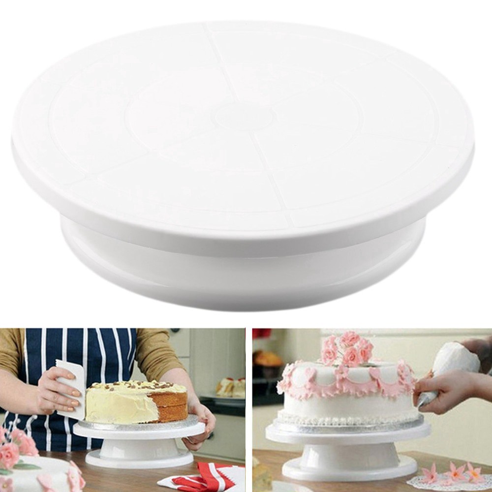 Jual OSH - OTRAY820 Cake Stand Display Kue / Meja Model Putar Untuk ...