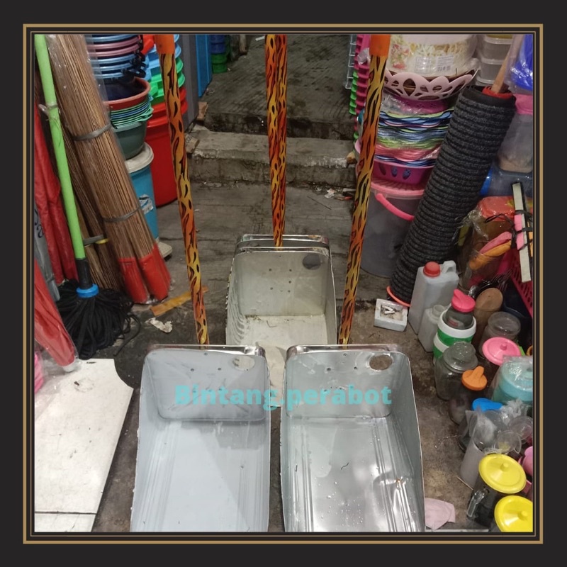 Jual Pengki Sampah Kaleng / Serok Sekop Sampah Kaleng / Pengki Kaleng ...