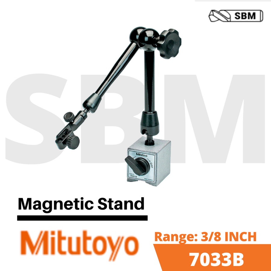 Jual MITUTOYO MAGNETIC STAND MAGNETIC BASE 7033-10 | Shopee Indonesia