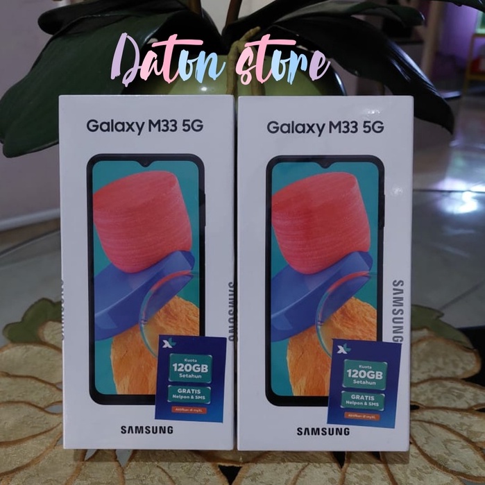 Jual SAMSUNG GALAXY M33 5G 8/128 RAM 8GB ROM 128GB GARANSI RESMI | Shopee Indonesia
