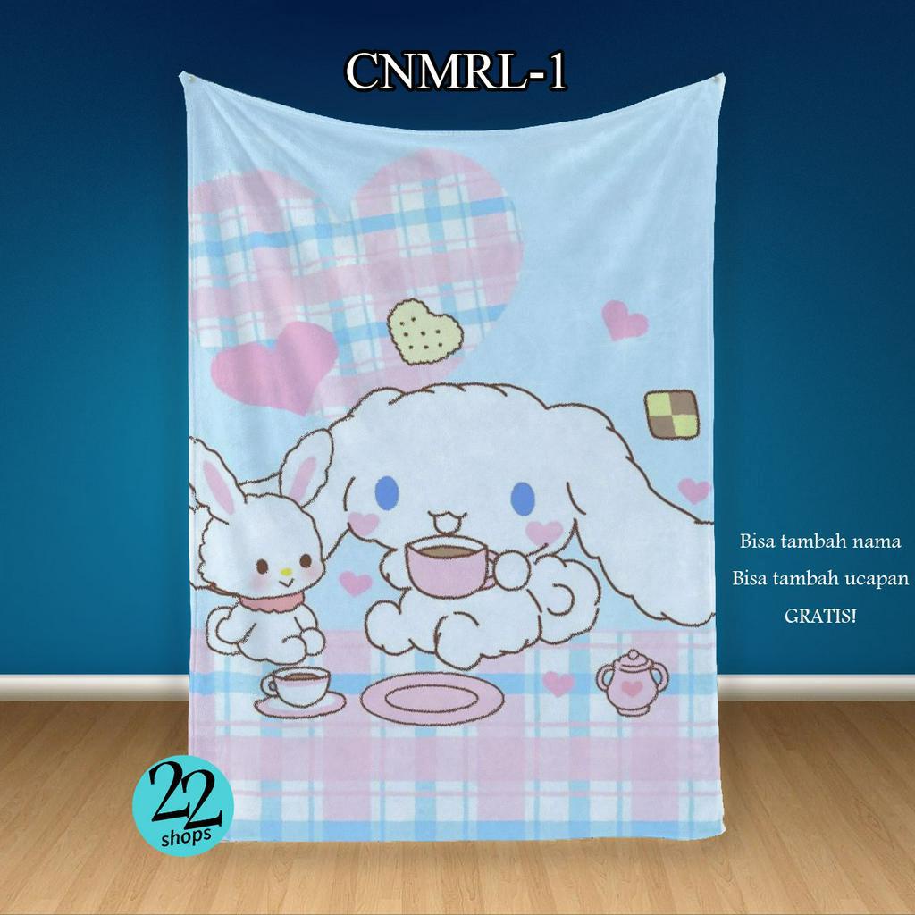 Jual Selimut Lucu - Selimut Karakter Kartun - Selimut Cinnamoroll ...