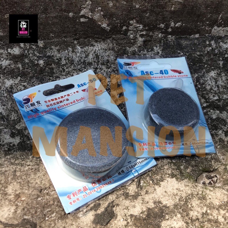 Jual Batu Gelembung Kecil ASC 40 dan ASC 50 Air Stone airstone | Shopee ...