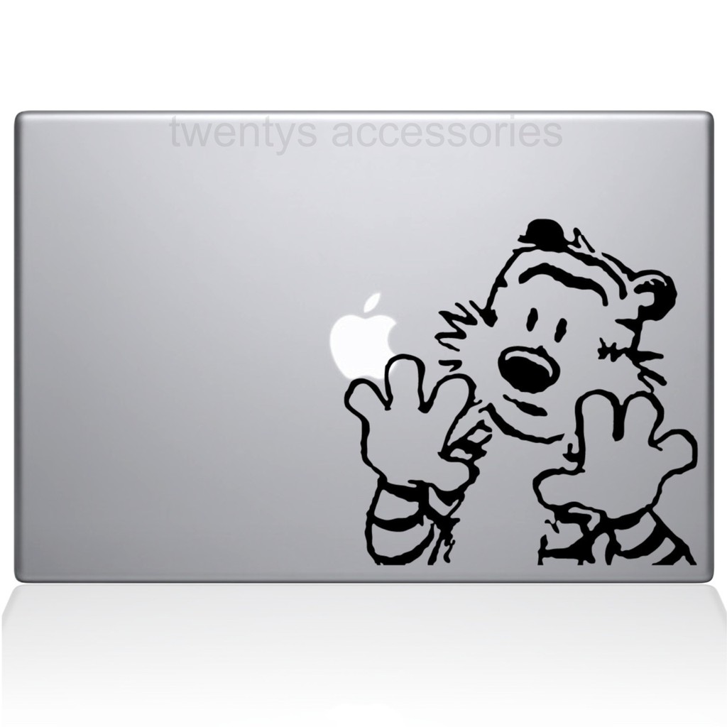Jual LAPTOP HOBBES NO CALVIN Sticker Sticker Cutting Stiker | Shopee ...