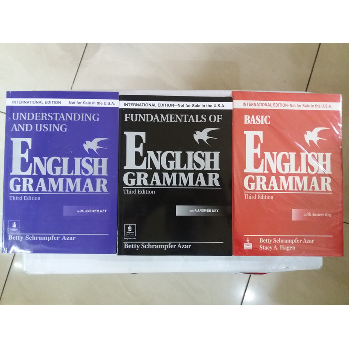 Jual BUKU KAMUS ENGLISH GRAMMAR THIRD EDITION PAKET 3 BUKU ( BETTY ...
