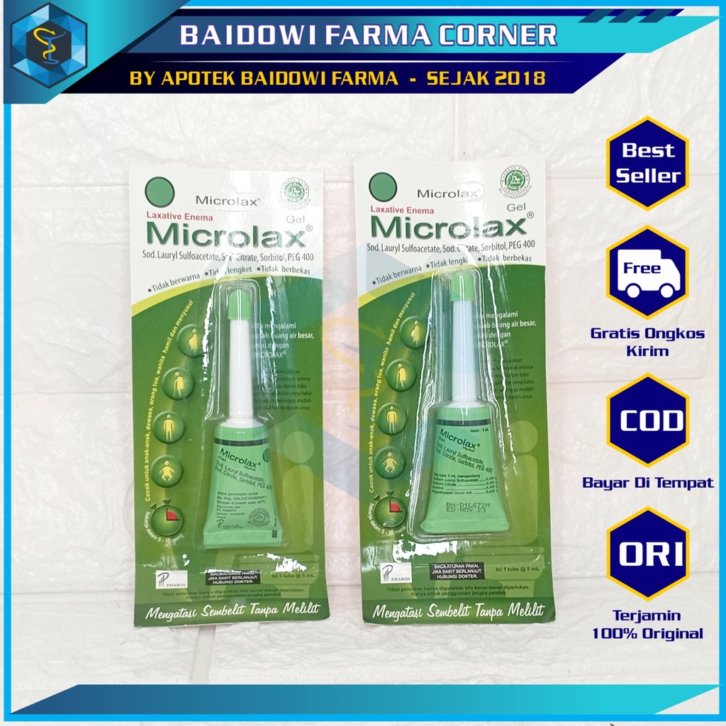 Jual MICROLAX GEL LAXATIVE ENEMA | Shopee Indonesia