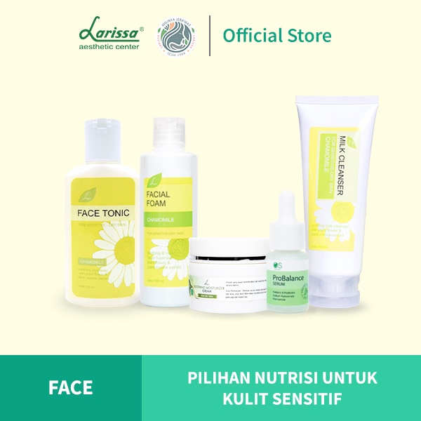 Jual Larissa Paket Nutrisi Untuk Kulit Sensitif (Paket Face Chamomile ...