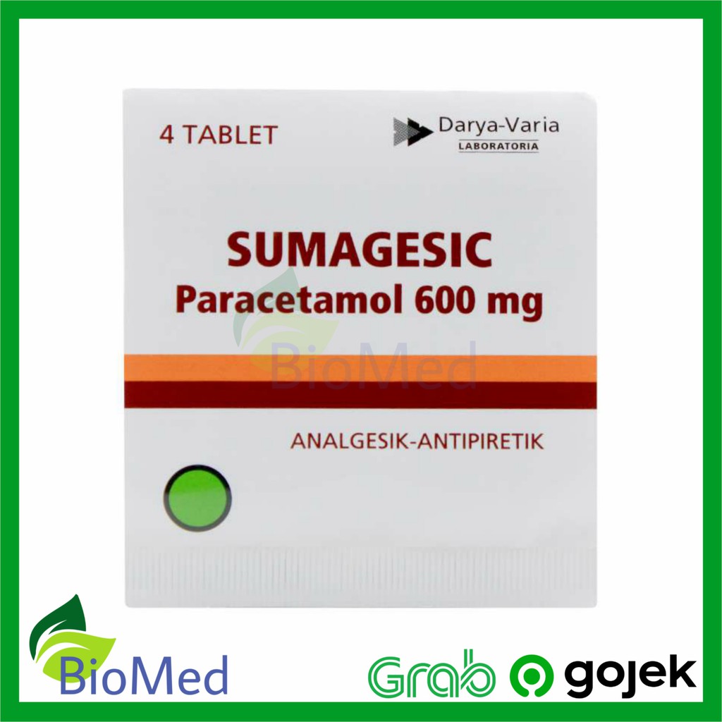 Jual SUMAGESIC TABLET - Obat Demam Pusing Sakit Kepala Tahan Sakit ...