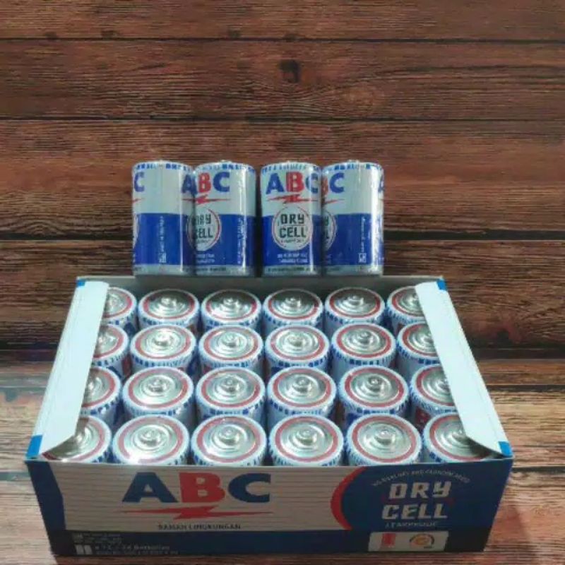 Jual batu batre besar ABC biru / batu batre ABC besar / batu baterai ...