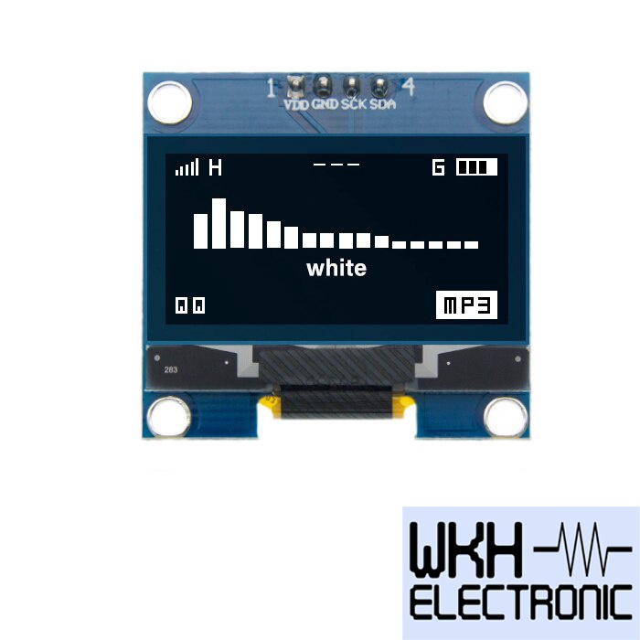 Jual Modul Display OLED 128x64 LCD I2C 1.3" Inch White Putih Arduino ...