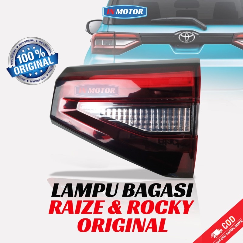 Jual lampu bagasi RAIZE ROCKY original stoplamp ROCKY RAIZE kanan atau ...
