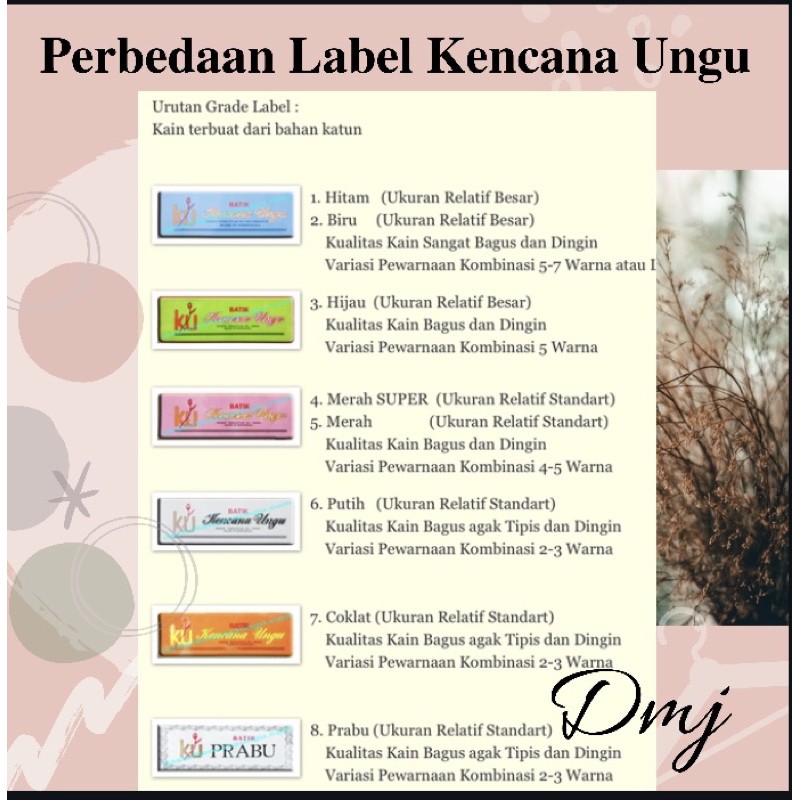 Jual Daster Kencana Ungu Label Biru 30 ll KUB ORI | Shopee Indonesia