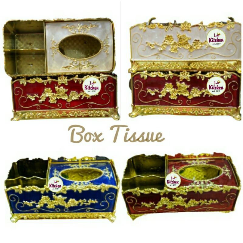 Jual Kotak Tissue Unik Motif Ukiran Klasik Lekitchen | Shopee Indonesia