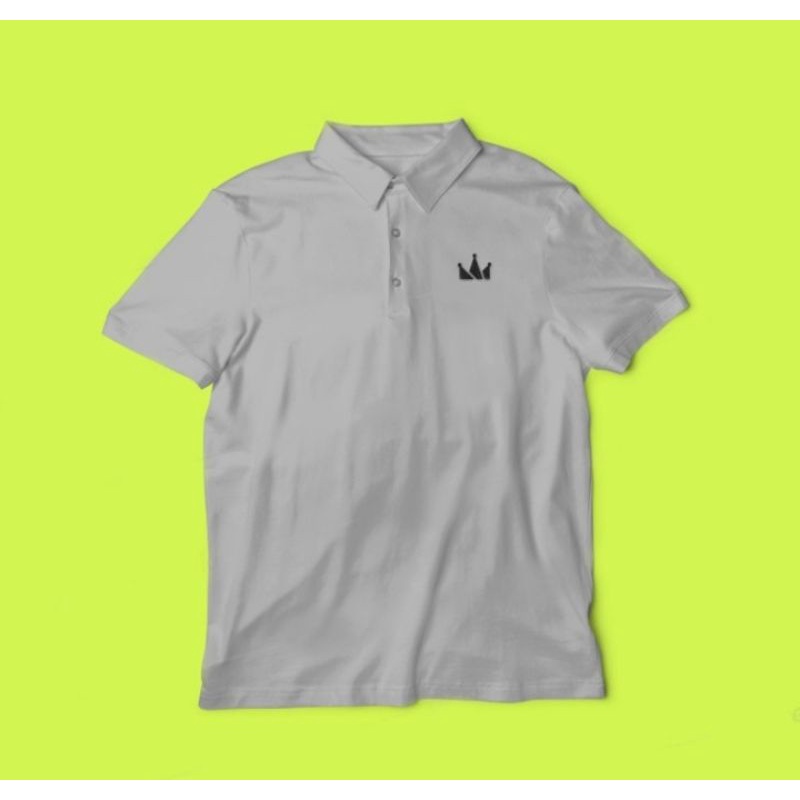 Jual Kaos Polo Shirt Baju Kerah Distro LOGO KECiL SCREAMOUS polos ...