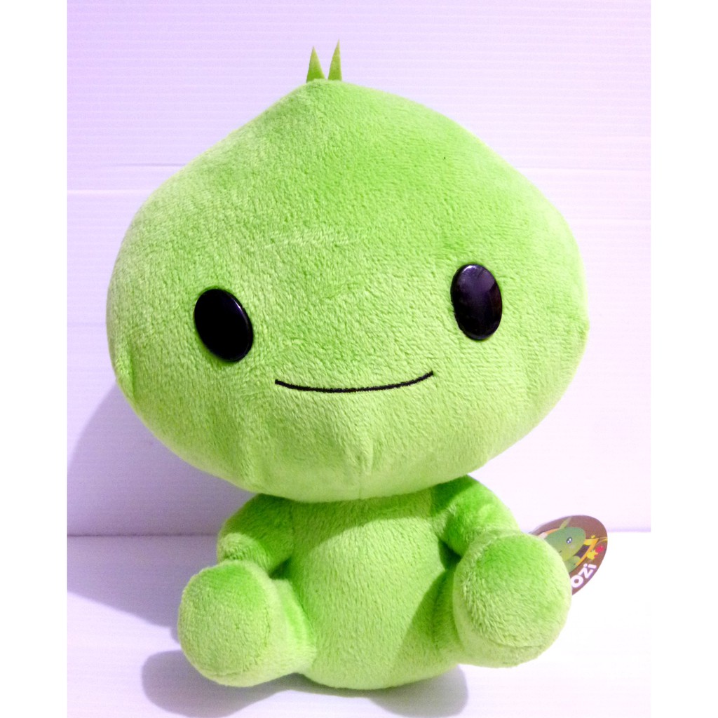 Jual Boneka Apel Hijau Green Apple Mokozi Import Plush Doll Smile Ver ...