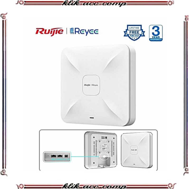 Jual RUIJIE Access Point RG-RAP2200(E) 2port LAN GIGABIT (1port POE ...