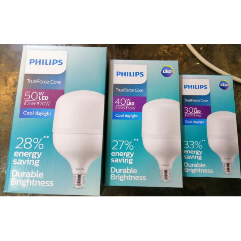 Jual LAMPU LED TFORCE CORE PHILIPS 50W 40 W 30W | Shopee Indonesia
