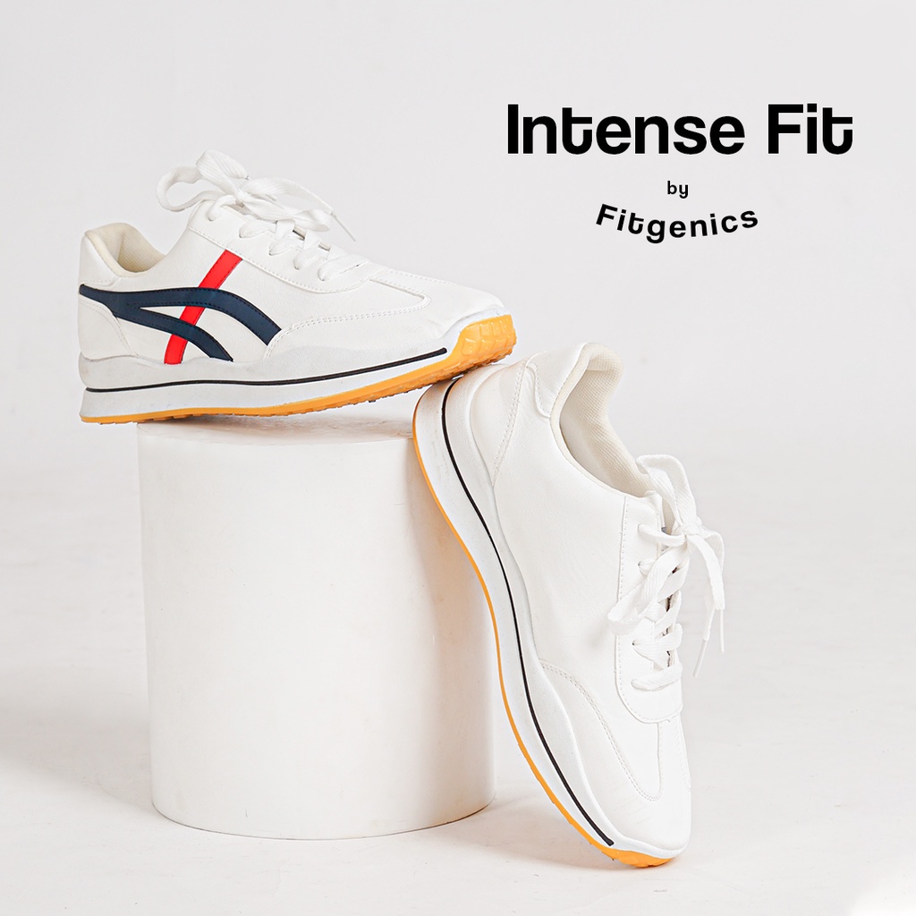 Jual Fitgenics Sepatu Sneakers Pria Olahraga Sport Shoes Casual Running Intense Fit | Shopee ...