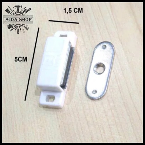 Jual Pengunci Otomatis Pintu Magnet Dorong Tarik Kunci Tempel Jepit ...