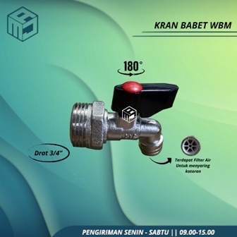 Jual Kran Cebol Tembok MODEL Onda 3/4" / Keran Air Tembok Termurah Dan ...