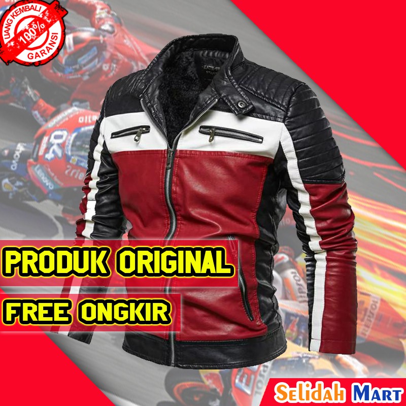 Jual JAKET TURING TOURING PRIA RACING BODY PROTECTOR MOTOR KULIT ANTI ...
