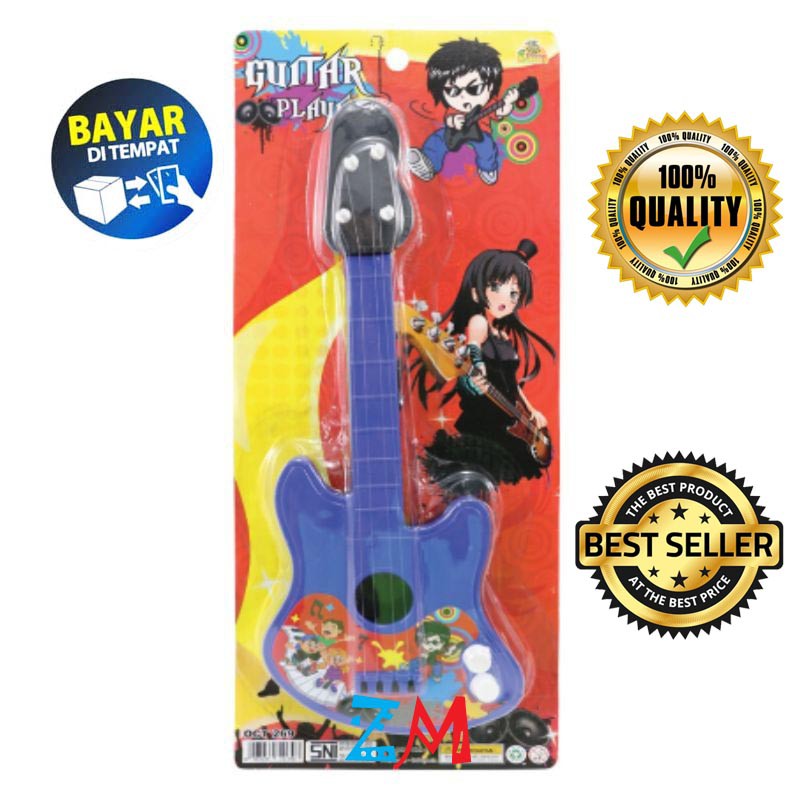 Jual Mainan Anak Gitar Musik OCT 269 - Guitar Music Play | Shopee Indonesia