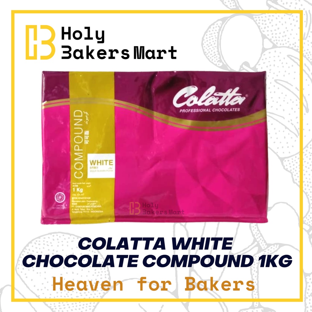 Jual COLATTA WHITE 1KG / COLATTA CHOCOLATE COMPOUND WHITE 1KG / COLATTA ...