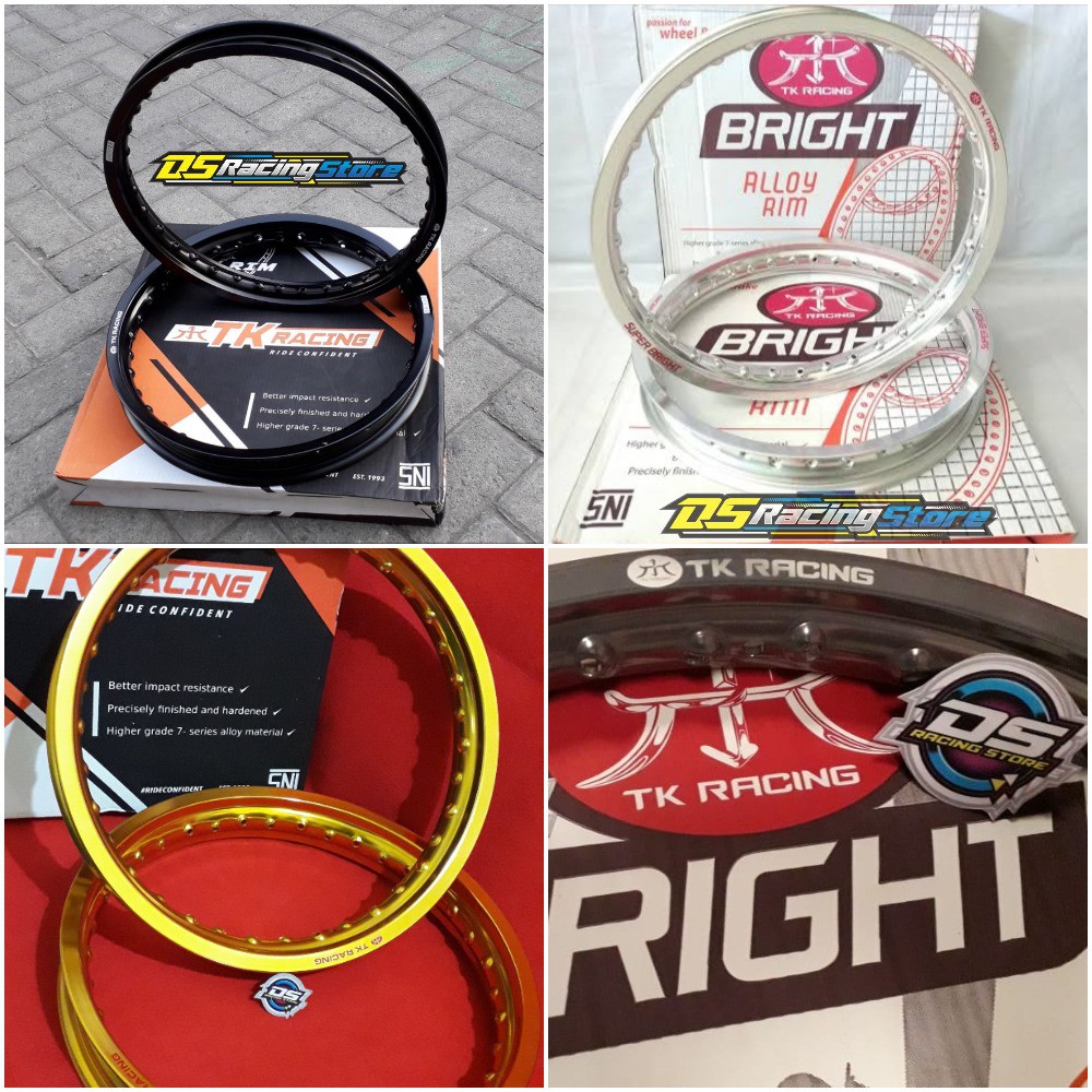 Jual VELG TK Racing Bright Original Ring 17 Ukuran 160 x 185 Request ...