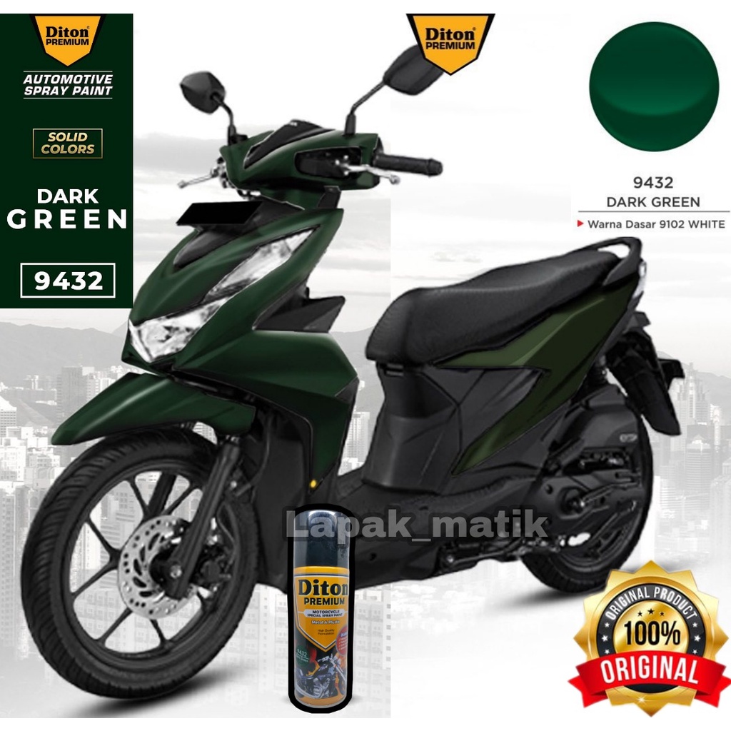 Jual Pilok DITON PREMIUM HIJAU TUA DARK GREEN 9432 400ml | Shopee Indonesia