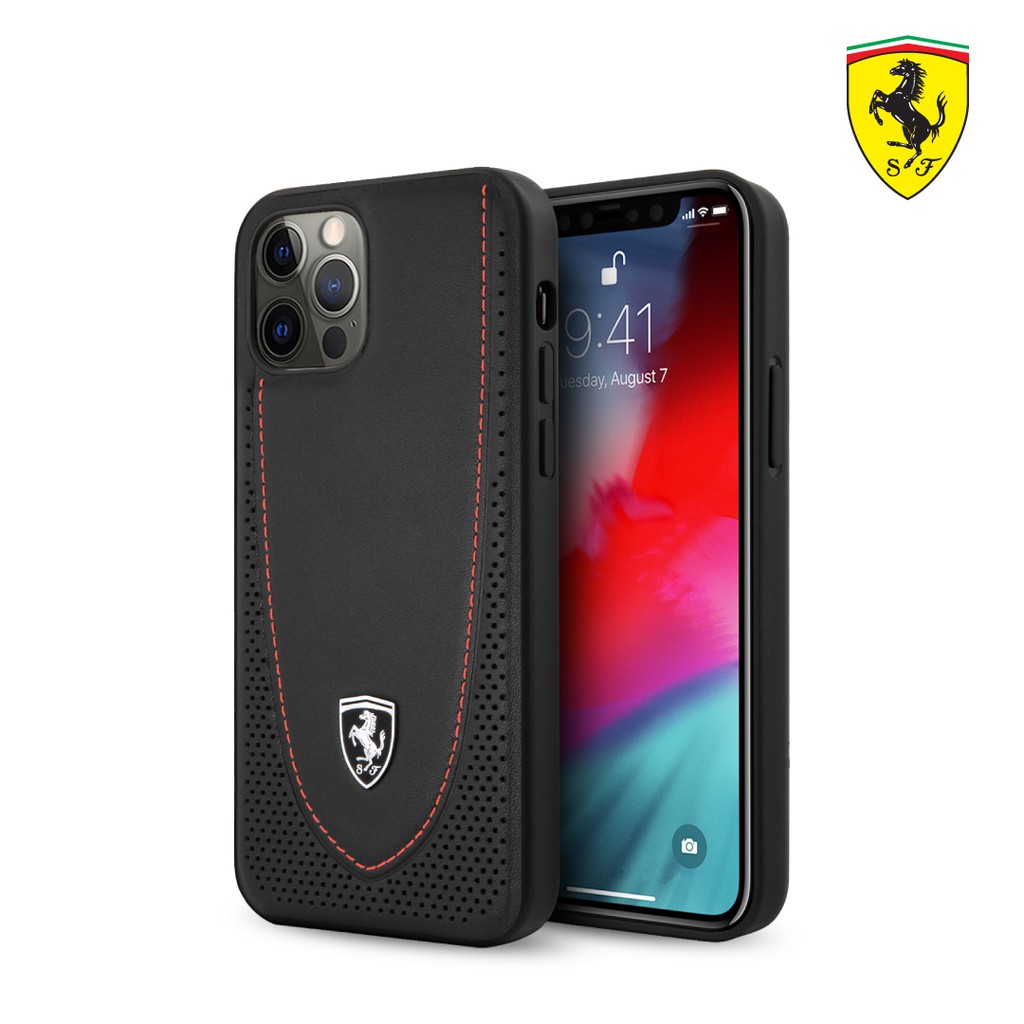 Jual Ferrari Off Track STC Line Perforated - Case iPhone 12 Pro Max ...