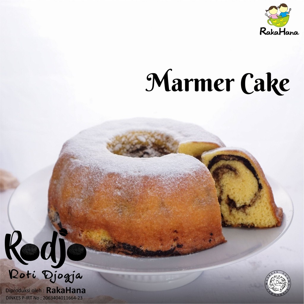 Jual MARMER CAKE JOGJA PREMIUM ENAK - KUE MARMER / MARBLE CAKE / BOLU ...