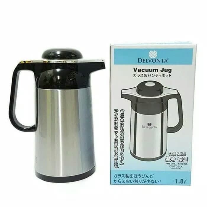 Jual Produk Terbaru [ Delvonta ] Vacuum Jug 1 Liter / Thermos Tuang ...