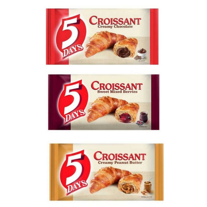 Jual 5 DAYS CROISSANT 60gr | Shopee Indonesia
