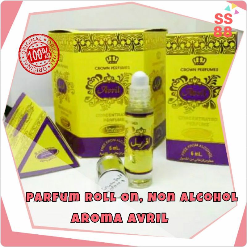 Jual DOBHA Pengharum Non Alcohol AVRIL 6ml - Parfum Dobha Pengharum ...