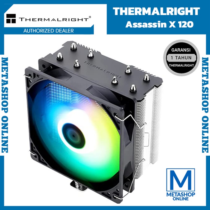 Jual THERMALRIGHT Assassin X 120 Refined SE ARGB CPU Cooler Fan AMD INTEL | Shopee Indonesia