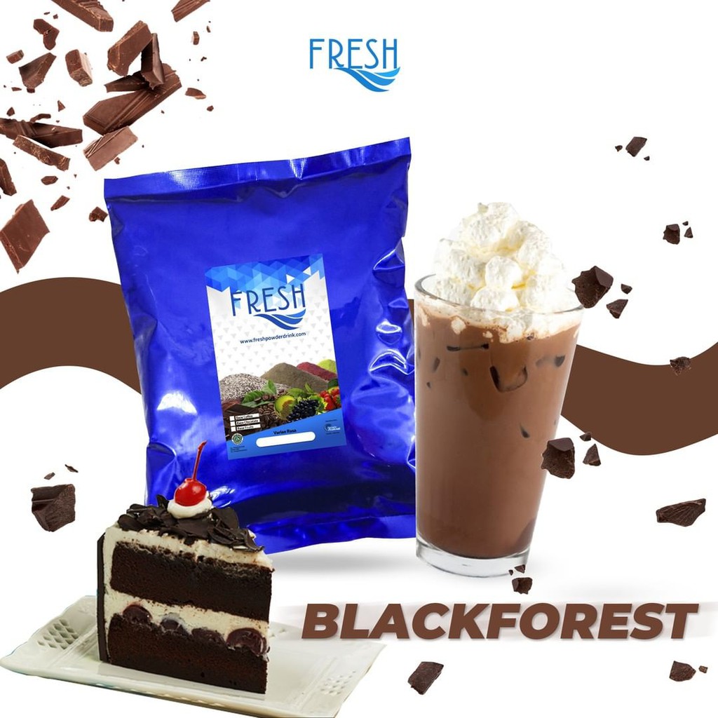 Jual BUBUK MINUMAN RASA SERBUK MINUMAN ANEKA RASA KUE BLACKFOREST FRESH ...